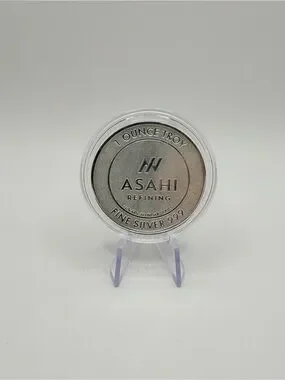 Asahi | Other | 225 Asahi Lunar Year Of The Snake Oz Silver Round Bu ...